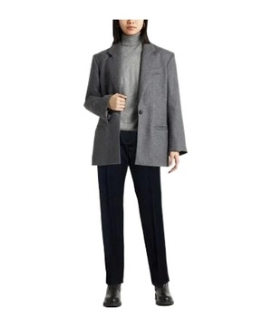 Max Mara High-waisted Pleated Straight-leg Dress Trousers