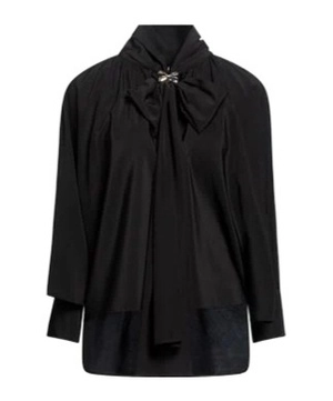 Max Mara Plain Colour Tops - Black