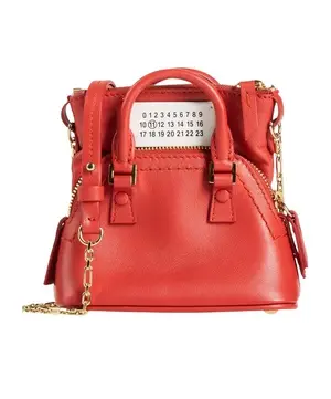 MAISON MARGIELA Plain Colour Across-body Bags - Red