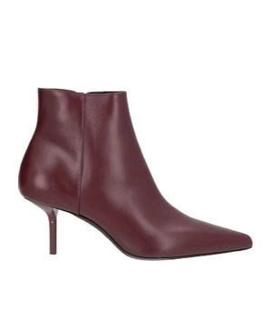 MAX MARA Pointed-toe Leather Ankle Boots