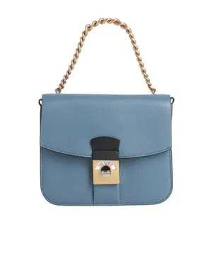MAISON MARGIELA Multi-color Leather Flap Bag - Blue