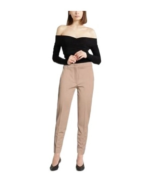 Max Mara High-waisted Slim-fit Straight-leg Cropped Dress Pants