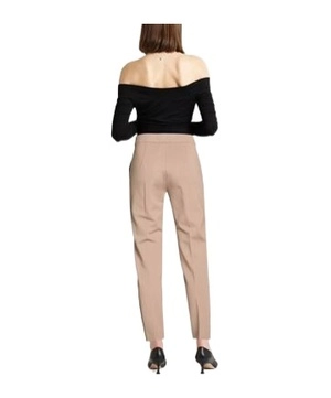 Max Mara High-waisted Slim-fit Straight-leg Cropped Dress Pants