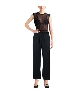 MAISON MARGIELA High-waisted Slim-fit Casual Pants