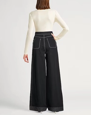 Max Mara High-waisted Loose Dress Pants