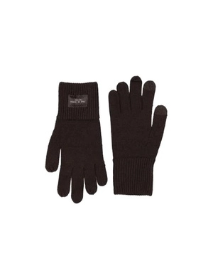Rag & Bone Knit Touchscreen Gloves - Black