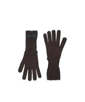 MAISON MARGIELA Vintage Knit Full-finger Gloves - Black