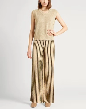 Max Mara High-waisted Loose Striped Suit Trousers