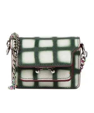Marni Checked Across-body Bags - Multicolor