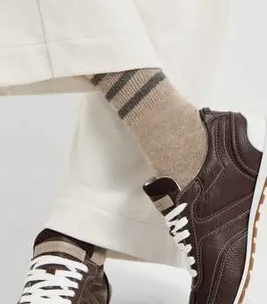 Brunello Cucinelli Cashmere-blend Sparkling Socks