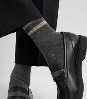 Brunello Cucinelli Cashmere-blend Sparkling Socks