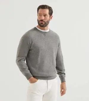 Brunello Cucinelli Cashmere Crew-neck Sweatshirt
