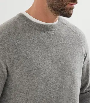Brunello Cucinelli Cashmere Crew-neck Sweatshirt