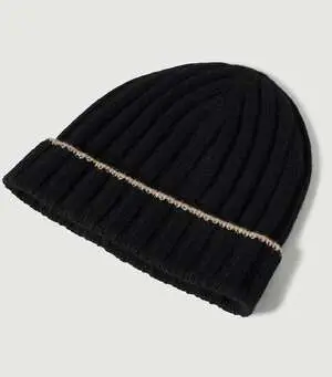 Brunello Cucinelli Cashmere Ribbed Beanie