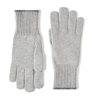 Brunello Cucinelli Cashmere Gloves - Grey