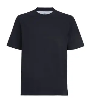 Brunello Cucinelli Cotton V-neck T-shirt