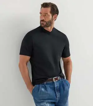Brunello Cucinelli Cotton V-neck T-shirt