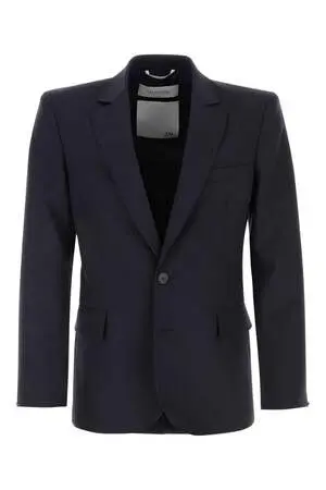 Valentino Garavani Midnight Wool Blazer - Blue