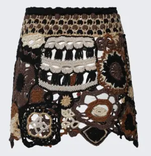 A.W.A.K.E. Mode Kari Skirt - Brown