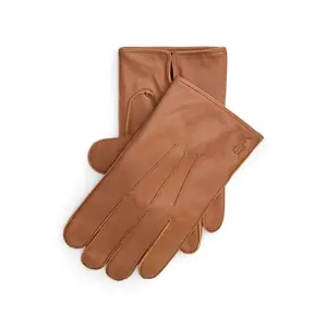 Ralph Lauren Insulated Sheepskin Gloves - Caramel