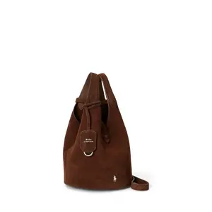 Ralph Lauren Polo Play Suede Small Tote & Crossbody