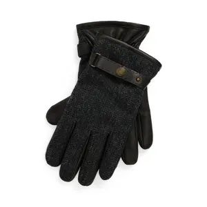 Ralph Lauren Cashmere-lined Wool & Sheepskin Gloves