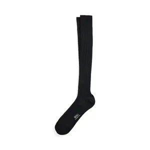 Ralph Lauren Ribbed Wool-blend Over-the-calf Socks