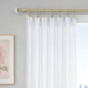 Juicy Couture Rodeo Adjustable Curtain Rod - Gold