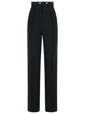 MAISON MARGIELA Wool Pants - Black