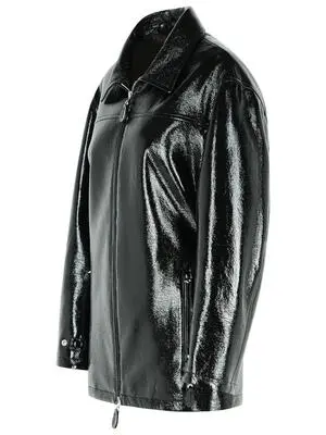 COURREGES Vinyl' Cotton Blend Jacket