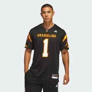 Adidas Premier Grambling State University Strategy Jersey - Black