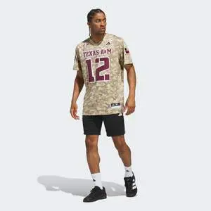 Adidas Texas A&m Sts Strategy Jersey - Team Sand