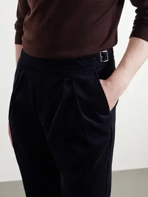 Mr P. Tapered-leg Trousers