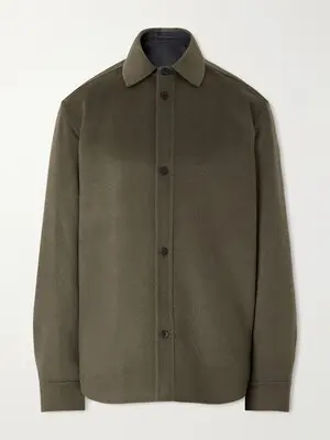 Mr P. Wool And Cashmere-blend Overshirt