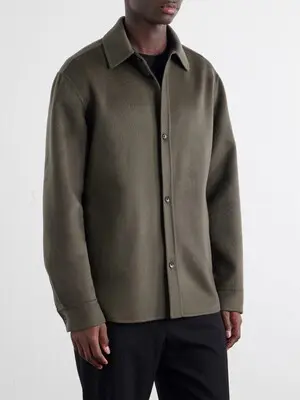 Mr P. Wool And Cashmere-blend Overshirt