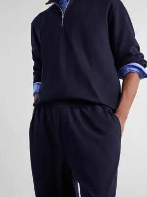 Mr P. Cotton-blend Jersey Sweatpants
