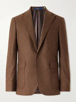 Polo Ralph Lauren Checked Wool-blend Blazer