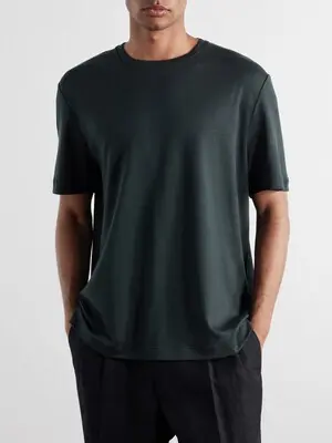 Mr P. Cotton And Lyocell-blend Jersey T-shirt