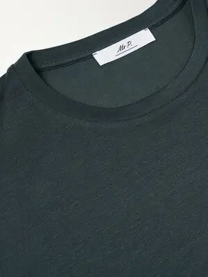 Mr P. Cotton And Lyocell-blend Jersey T-shirt