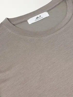 Mr P. Cotton And Lyocell-blend Jersey T-shirt