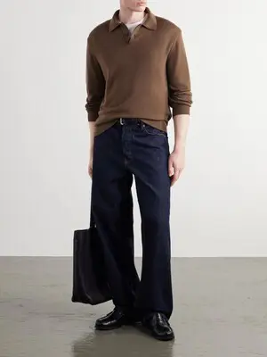 Mr P. Merino Wool Polo Shirt