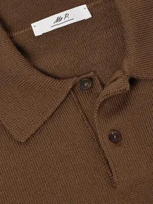 Mr P. Merino Wool Polo Shirt