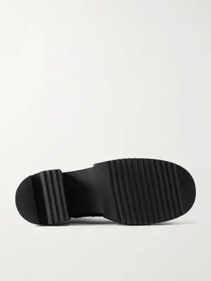 Rick Owens Bogun Leather Lace-up Boots