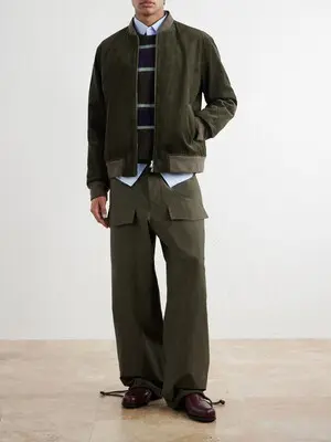 Mr P. Cotton-corduroy Bomber Jacket