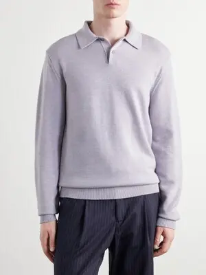Mr P. Merino Wool Polo Shirt