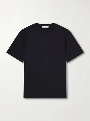 Mr P. Silk And Cotton-blend T-shirt