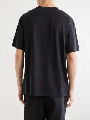Mr P. Silk And Cotton-blend T-shirt