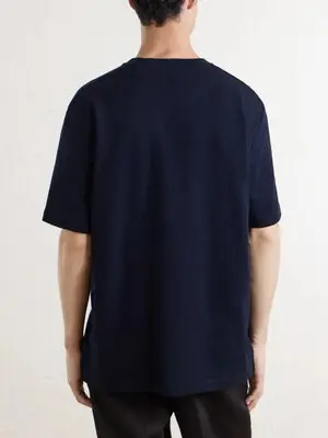 Mr P. Cotton-blend Double-faced Jersey T-shirt