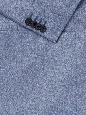 Caruso Wool And Cashmere-blend Flannel Suit Jacket