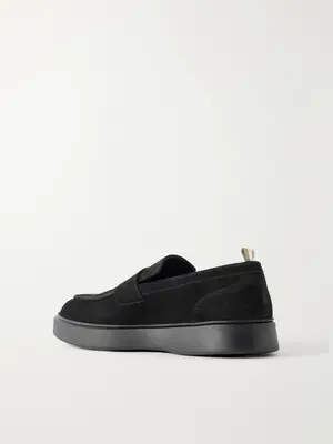 Officine Creative Frame 001 Suede Loafers